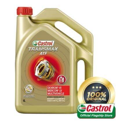 Castrol Transmax ATF DEXRON®-VI MERCON® LV Multivehicle Auto ...