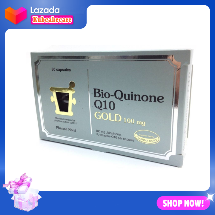 Pharma Nord Bio Quinone Q10 100 mg ฟาร์มา นอร์ด ไบโอ ควิโนน คิวเท็น [60 capsules] สินค้าใหม่ ...