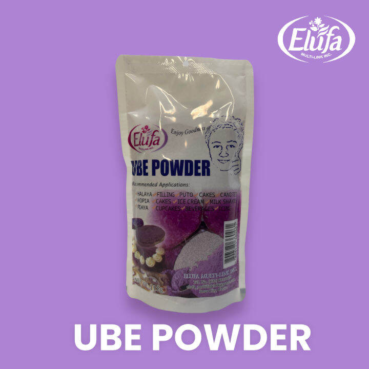 Elufa Natural Ube Powder (115g) | Lazada PH