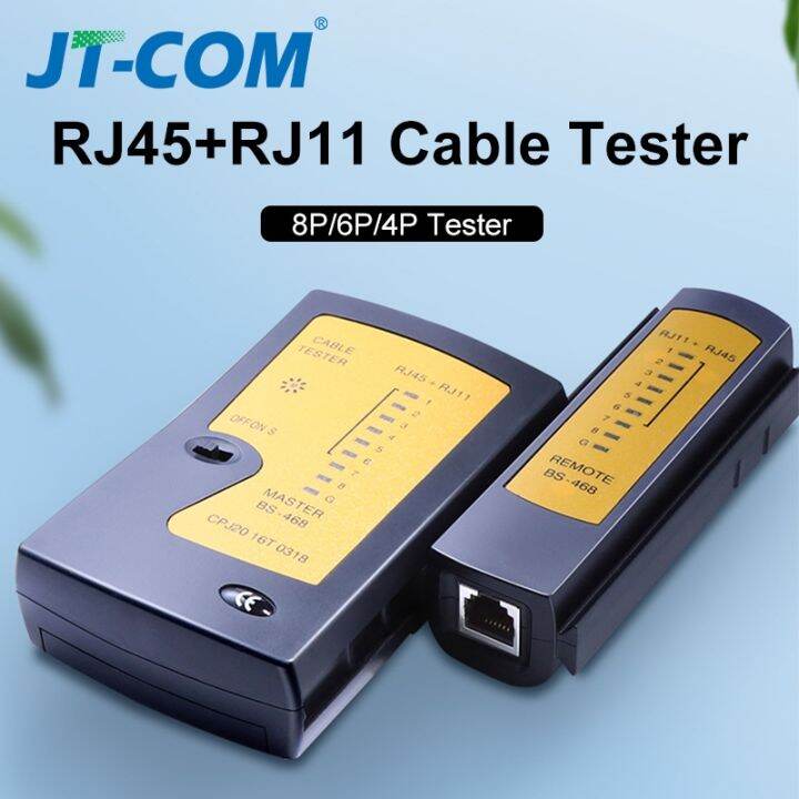 [PIIN] RJ45 RJ11 RJ12 Network Cable Tester CAT5 UTP LAN Cable Tester ...