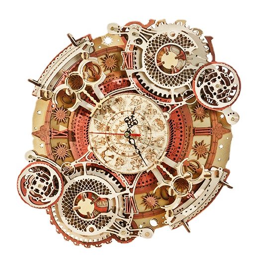 LaFloria® DIY Ecliptic Clock/ DIY Clock/Ugears Steampunk Clock/3D ...