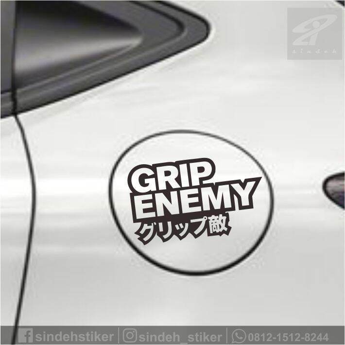 CUTTING STICKER MOBIL JDM GRIP ENEMY STIKER TANGKI MOBIL STIKER MOBIL ...