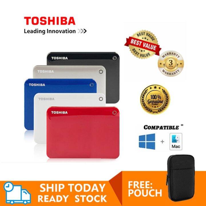 Toshiba Mobile HDD 1TB/2TB 2.5" 8MB Cache 5400RPM Backup Computer Hdd 2 ...