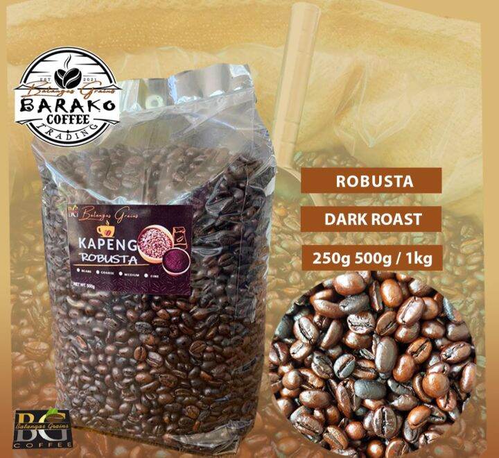 KAPENG ROBUSTA [Kapeng BARAKO]-BEANS OR GROUND (Heat sealed Plastic ...