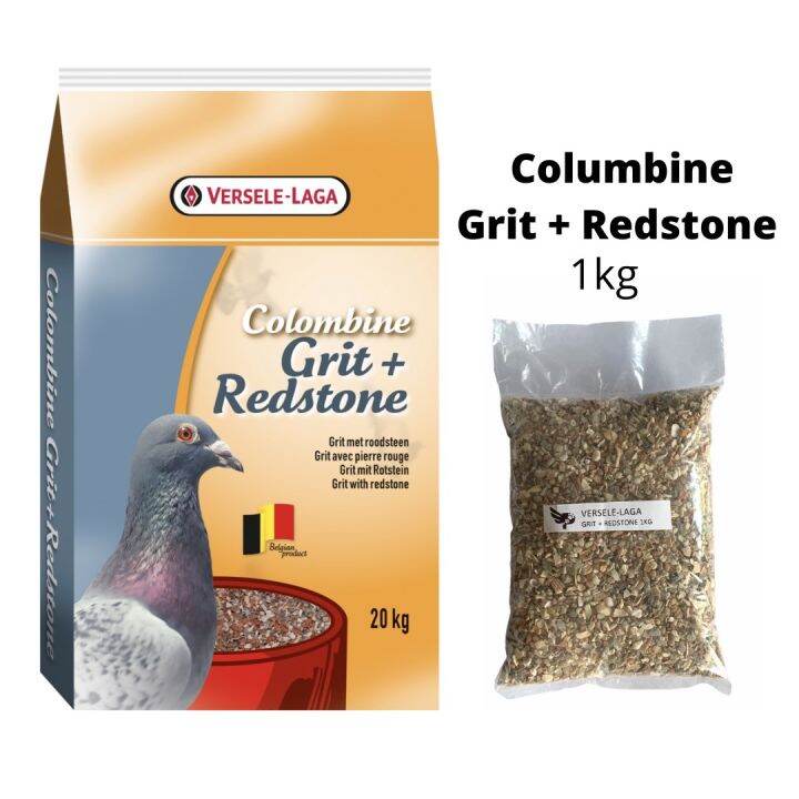 Versele-Laga Colombine Grit + Redstone 1kg Repacked - For Racing ...
