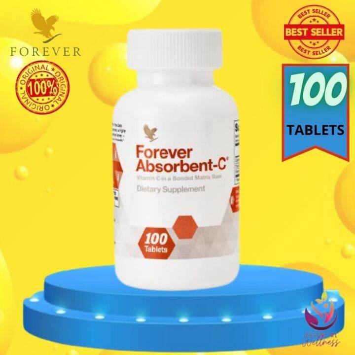 Hot AUTHENTIC FOREVER ABSORBENT-C VITAMIN C IN A BONDED MATRIX BASE ...