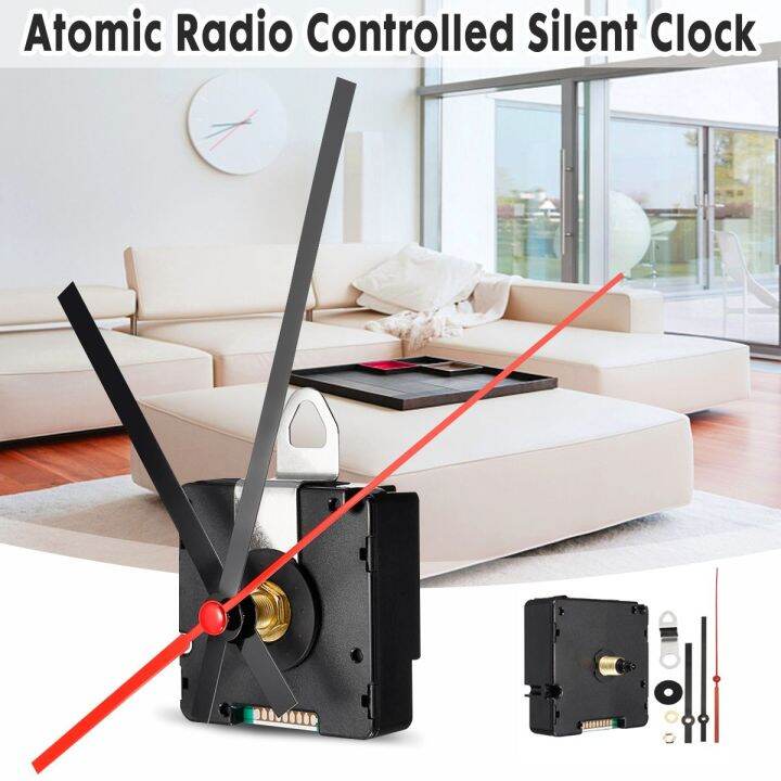 UK MSF Time Atomic Radio Controlled Silent Quartz Clock Movement Mechanism DIY Kit Replacement ...