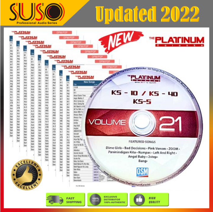 Platinum KS-5 Junior Lite CD: Volume 21 Updated 2022 | Lazada PH