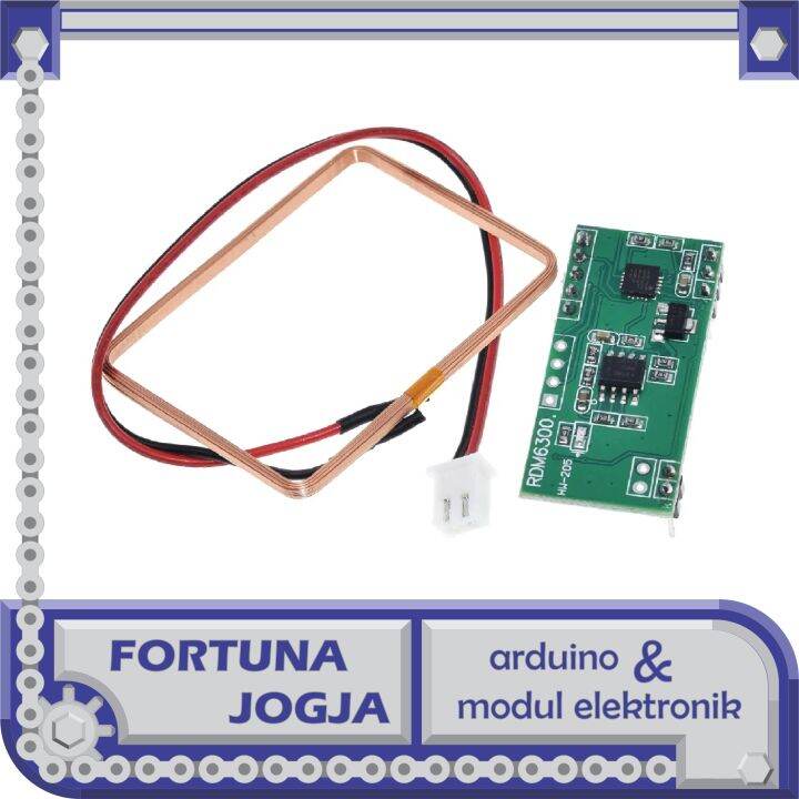 Modul Penerima RFID 125kHz RDM6300 Kartu EM4100 | Lazada Indonesia