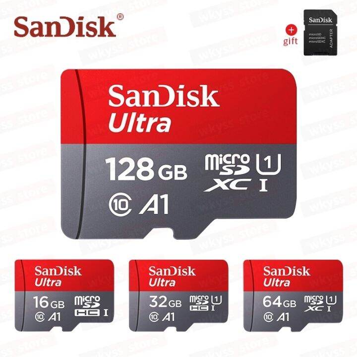 Sandisk Class 10 Sd Card Microsd Tf Card 4GB 8GB 16GB 32GB 64GB 128GB 256G Micro Sd Memory Card ...