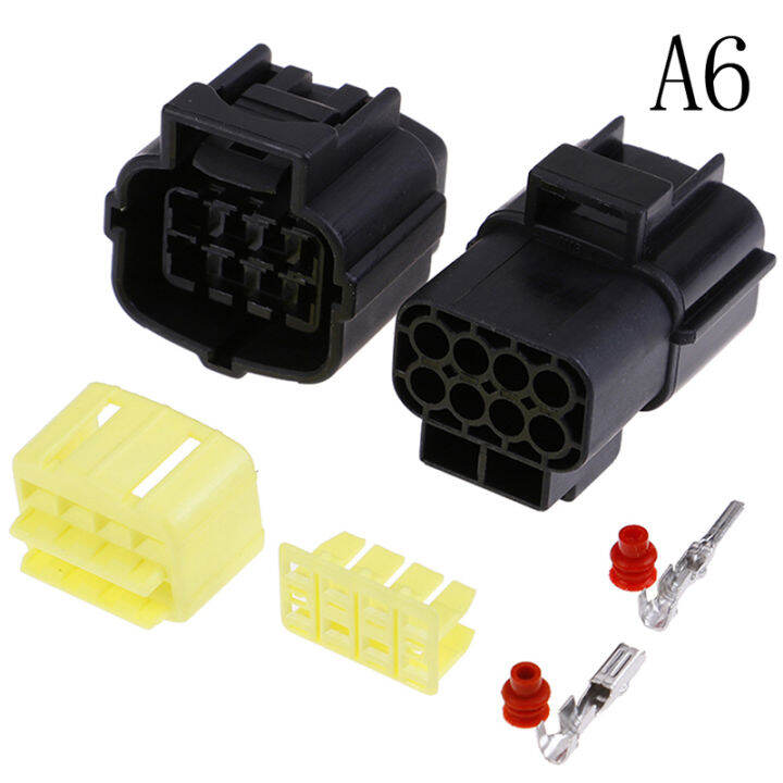 Kelee 1 set 1/2/3/4/6/8/10/12 Pin Way Waterproof Wire Connector Plug Car connectors | Lazada.co.th