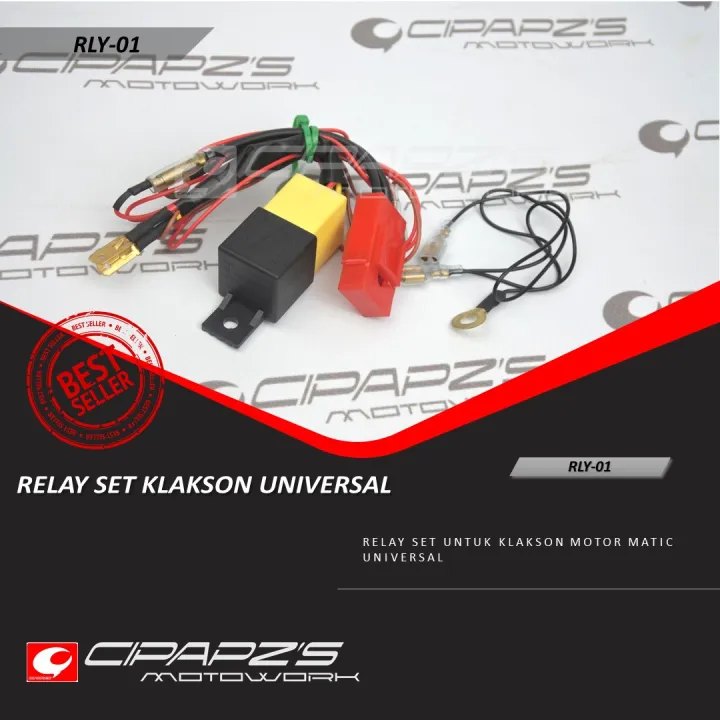 Relay set klakson motor universal | Lazada Indonesia