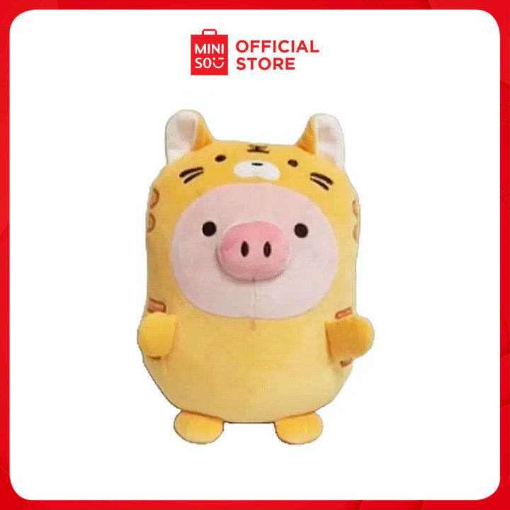 MINISO 10in. Tiger-Costume Pig Plush Toy | Lazada PH