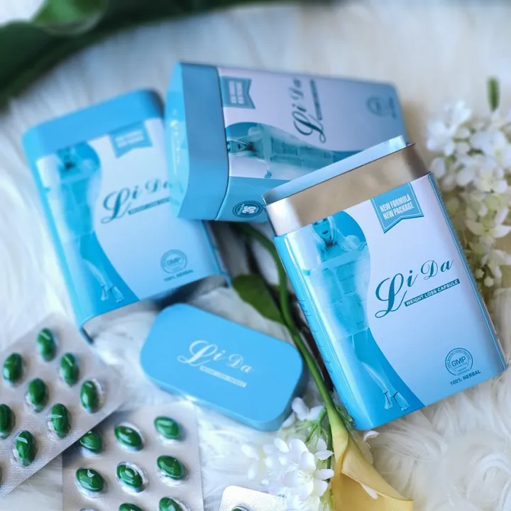 Lida Weight Loss Capsule Faster, reduces fat, effective slimming 108 ...