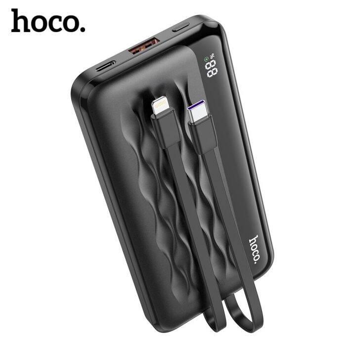 HOCO Power Bank 10000mAh with 20W PD Fast Charging Powerbank Portable ...