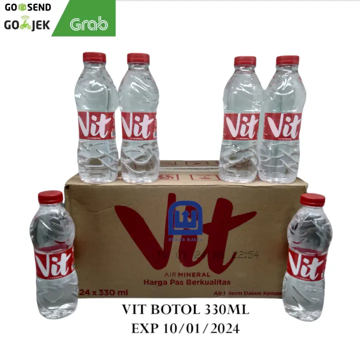 VIT AIR MINERAL BOTOL 24x330ml | Lazada Indonesia