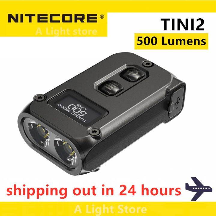 NITECORE TINI2 Ti Intelligent Keychain Light EDC Mini Dual-Core ...