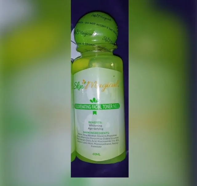 Skin Magical rejuvenating FACIAL TONER no.1-green or red (60ml) | Lazada PH