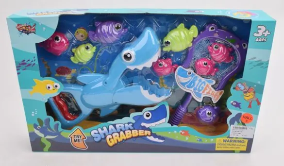 Baby Shark grabber Toy with fish net summer toys | Lazada PH