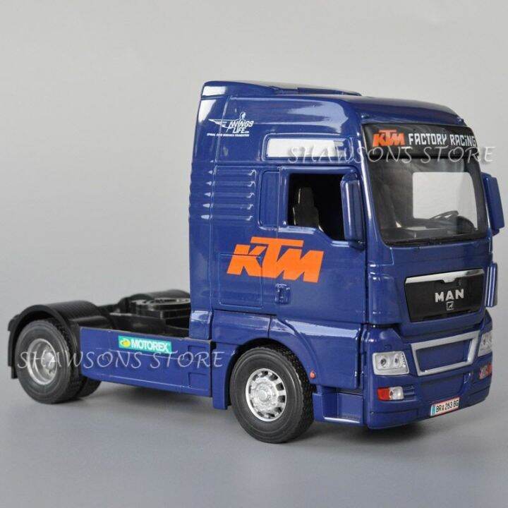 1:32 Scale Diecast Metal Truck Model Toys KTM Factory Racing Team Man ...