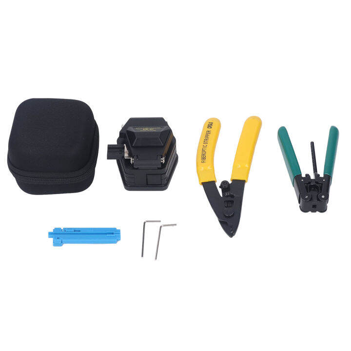 Fiber Optic Tool Kit, Multi Purpose FTTH Termination Tools Kit for ...