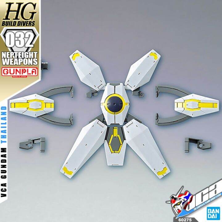 BANDAI GUNPLA HIGH GRADE BUILD CUSTOM DIVERS HGBD HGBC HG 1/144 NEPTEIGHT WEAPONS โมเดล กันดั้ม ...