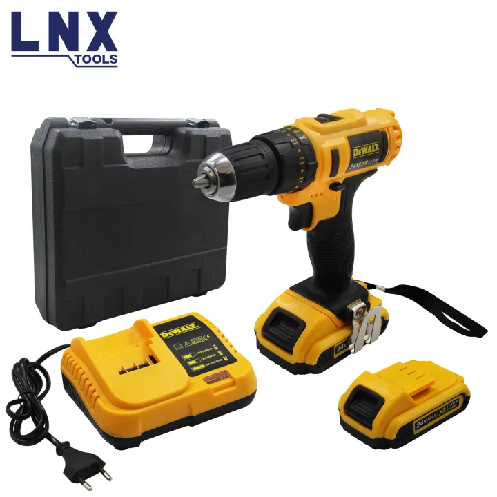 DW 24V Lithium Ion Cordless Hammer Drill | Lazada PH