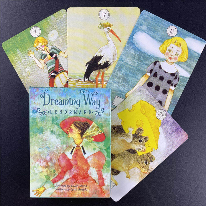 Dreaming Way Lenormand Oracle Deck Guidebook Card Table Card Game ...