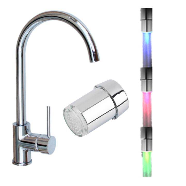 Keran air Sensor suhu, 1 lampu Led pc, ketuk suhu pengenalan cerdas 3 ... Keran air Sensor suhu, 1 lampu Led pc, ketuk suhu pengenalan cerdas 3 ...