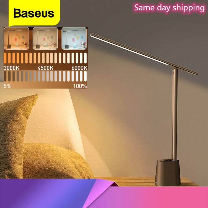 Baseus LED Table Lamp Smart Auto Brightness Office Studio Study ...
