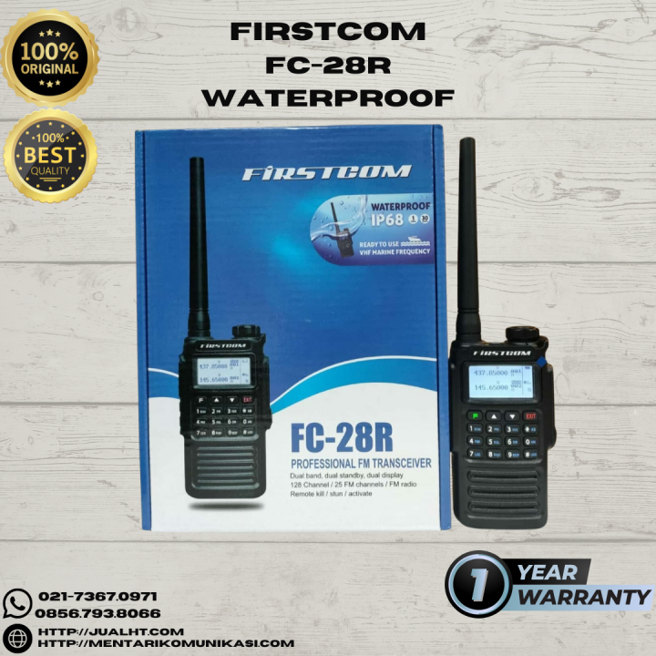HT Firstcom FC-28R Dualband - Handy Talky Firstcom FC 28R Dualband Murah Original | Lazada Indonesia
