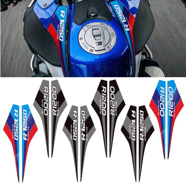 R1250GS Motorcycle Side Protection Tank Pad Emblem Logo Decals Side ...