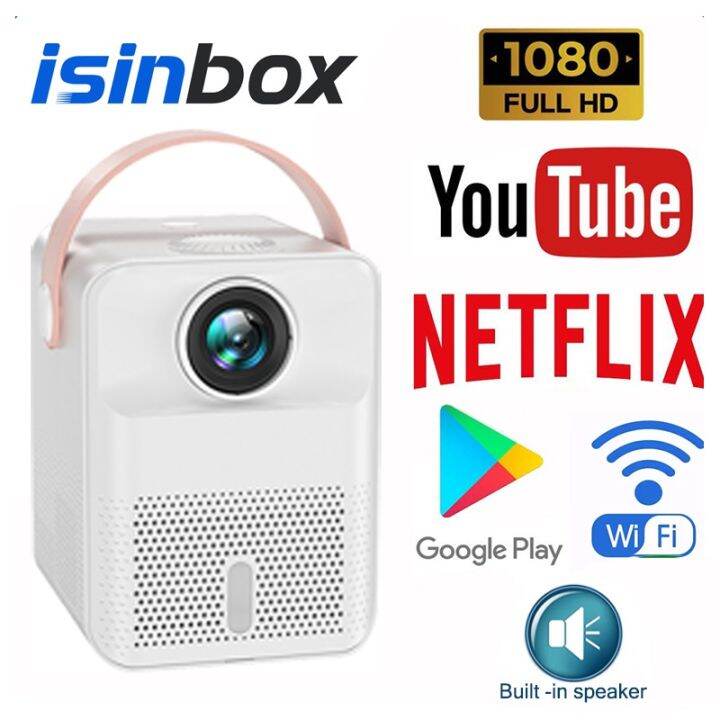 iSinbox Portable Android Projector for phone Native 1280X720 HD 1080P ...