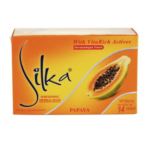 SILKA WHITENING HERBAL SOAP PAPAYA 135G ( Variants available) | Lazada PH