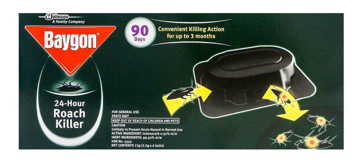 Baygon 24 Hour Roach Killer 15g | Lazada PH