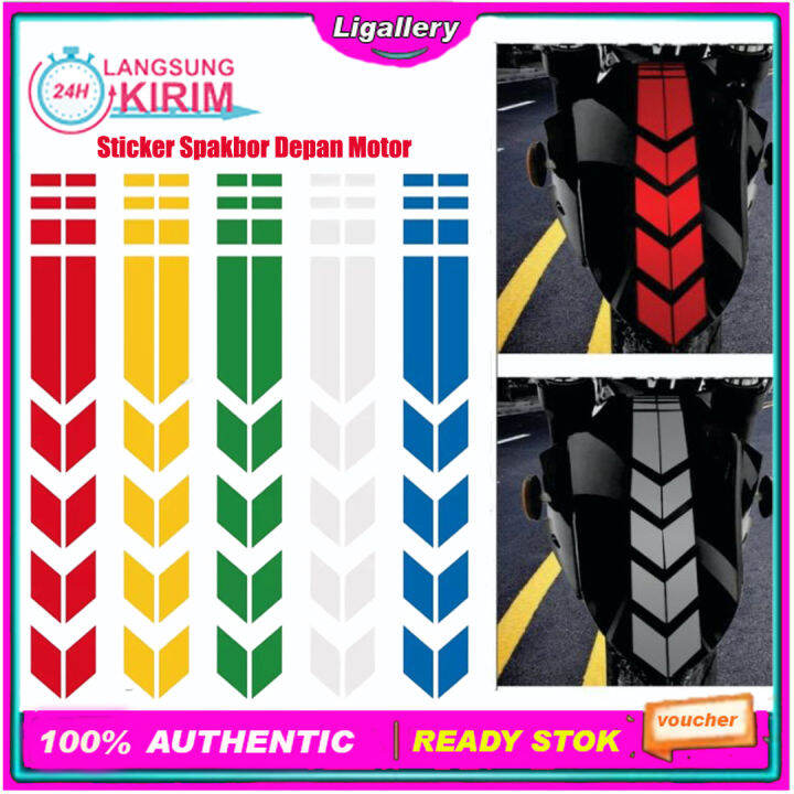 [Ready Stok] Stiker Spakbor Depan Motor Sticker Body Motor Nyala Ke ...