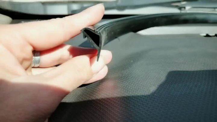 2Meter Car Sealing Strip Dashboard Rubber Sound Insulation for opel kia ...