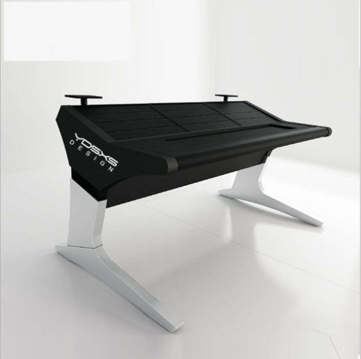 Audio-visual studio workbench recording studio mixer audio computer ...