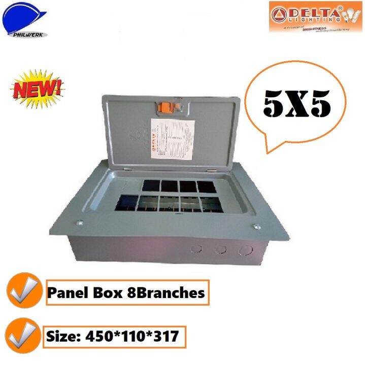 Delta Panel Box 8Branches (5x5) | Lazada PH