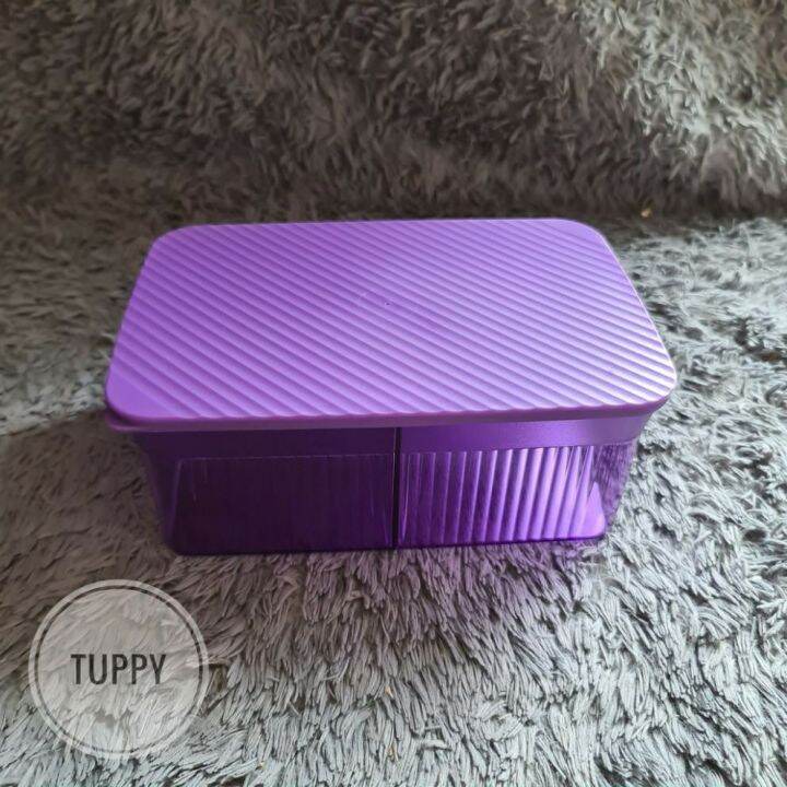 Snack It Tupperware Purple Ungu - Toples Tupperware Ungu | Lazada Indonesia