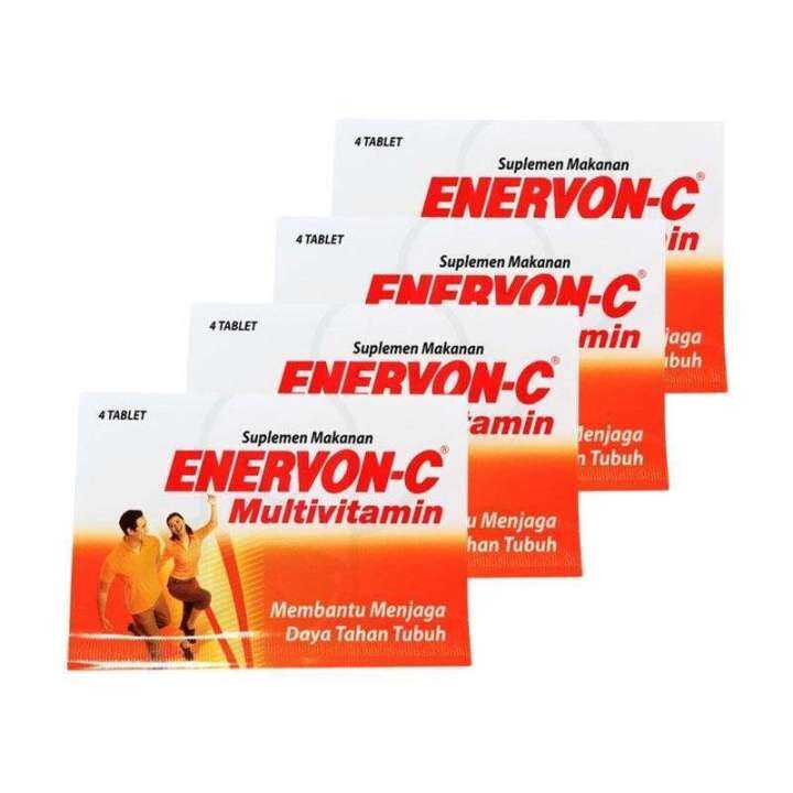 ENERVON-C Multivitamin (4 Tablet) | Lazada Indonesia