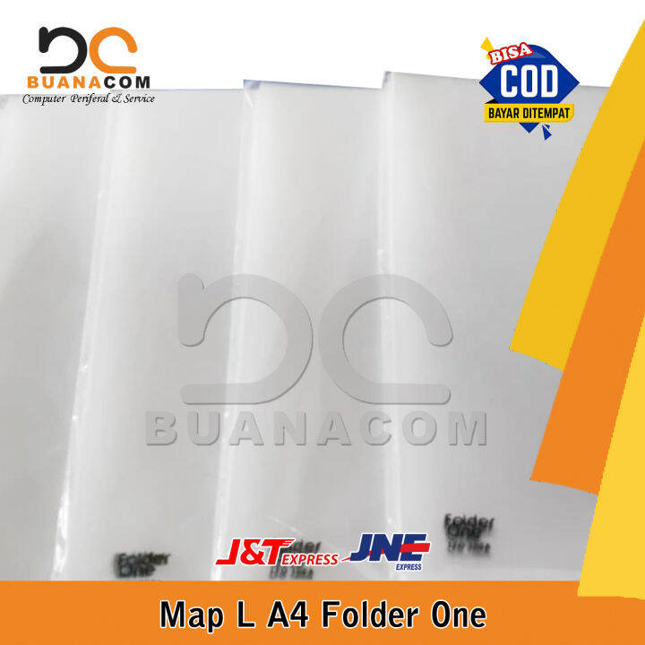 BuanaCom Map L Folder One / Map Plastik / File Folder Isi 12 Pcs | Lazada Indonesia
