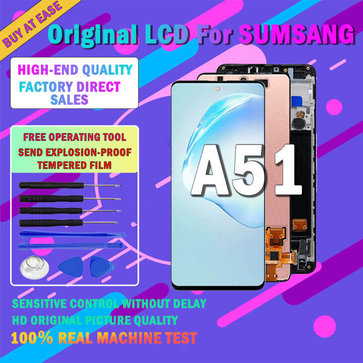 CLATP For SAMSUNG Galaxy A51 A515F SM-A515F/DS A515F/DS A515F LCD ...