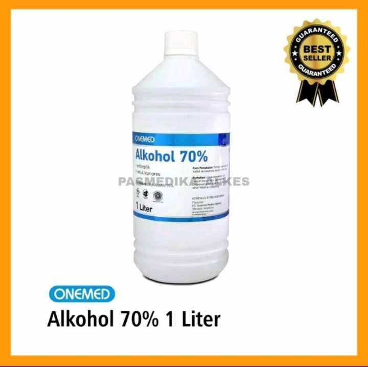 Alkohol 70% Merk Onemed, Sae, Medika 1 Liter | Lazada Indonesia