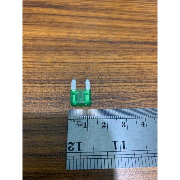 Sekring Sekering Tancap Mini Fuse 30A 30 ampere Hijau mobil motor ...