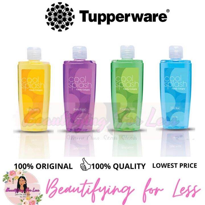 Hot mx7616h TUPPERWARE Cool Splash Family Cologne 250 mL | Lazada PH