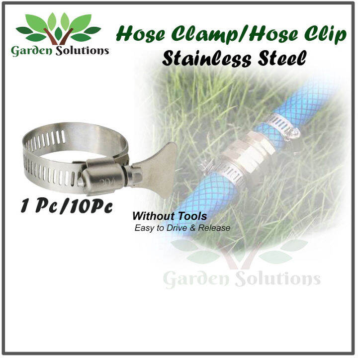 18-25mm Stainless Steel Hose Clip / Hose Clamp / Pipe Holder German ...