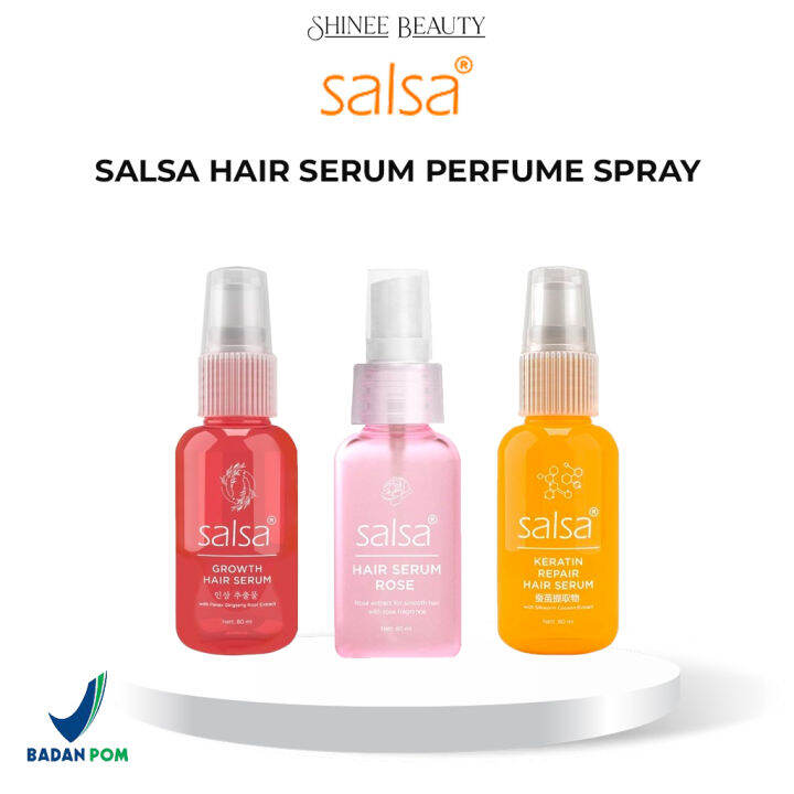 SALSA Hair Serum Perfume Spray Pertama di Indonesia Dengan Rose Extract ...