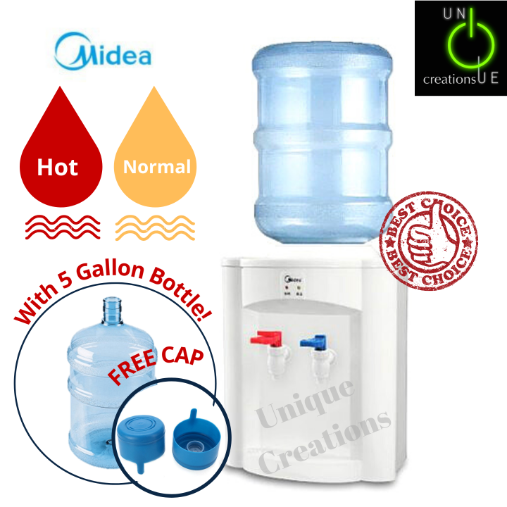 Midea Counter top Hot and Normal Water Dispenser Model 720 - 2 YEAR ...