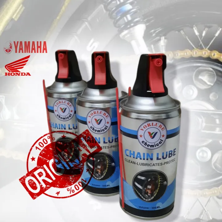3 BOTOL PELUMAS RANTAI VORLUBE CHEMICAL / CHAIN LUBE HARGA PROMO ...